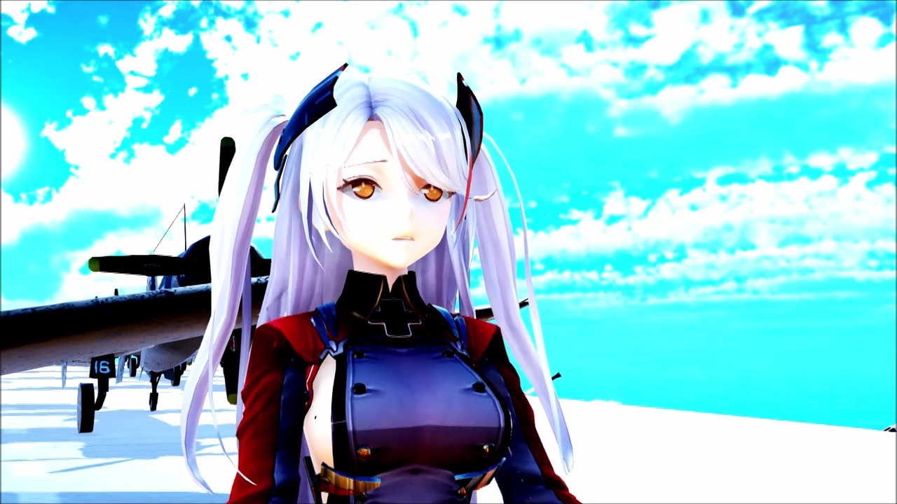 【MMD】アズールレーン プリンツ・オイゲン Prinz Eugen「Tomorrow Land」 - ニコニコ動画