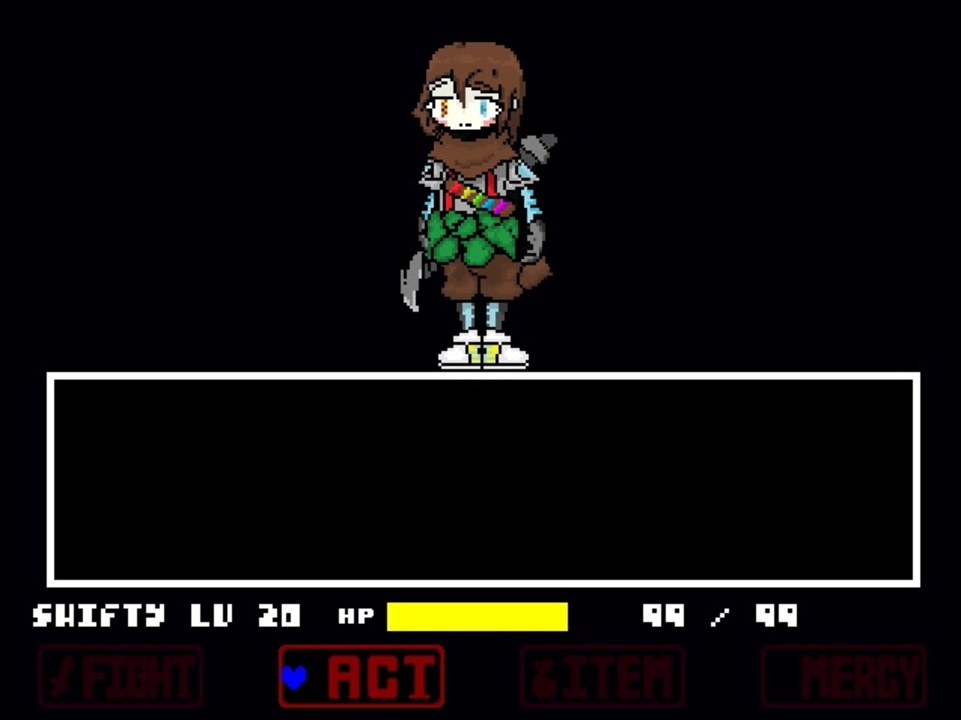 [Undertale(Chara)]Inkshift Chara FIGHT - ニコニコ動画