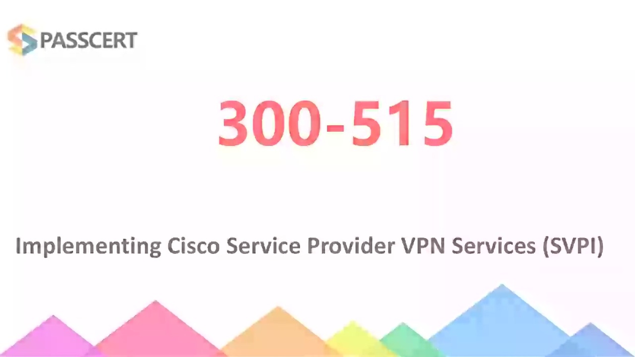 CCNP Service Provider 300-515 SPVI Training Guide - ニコニコ動画