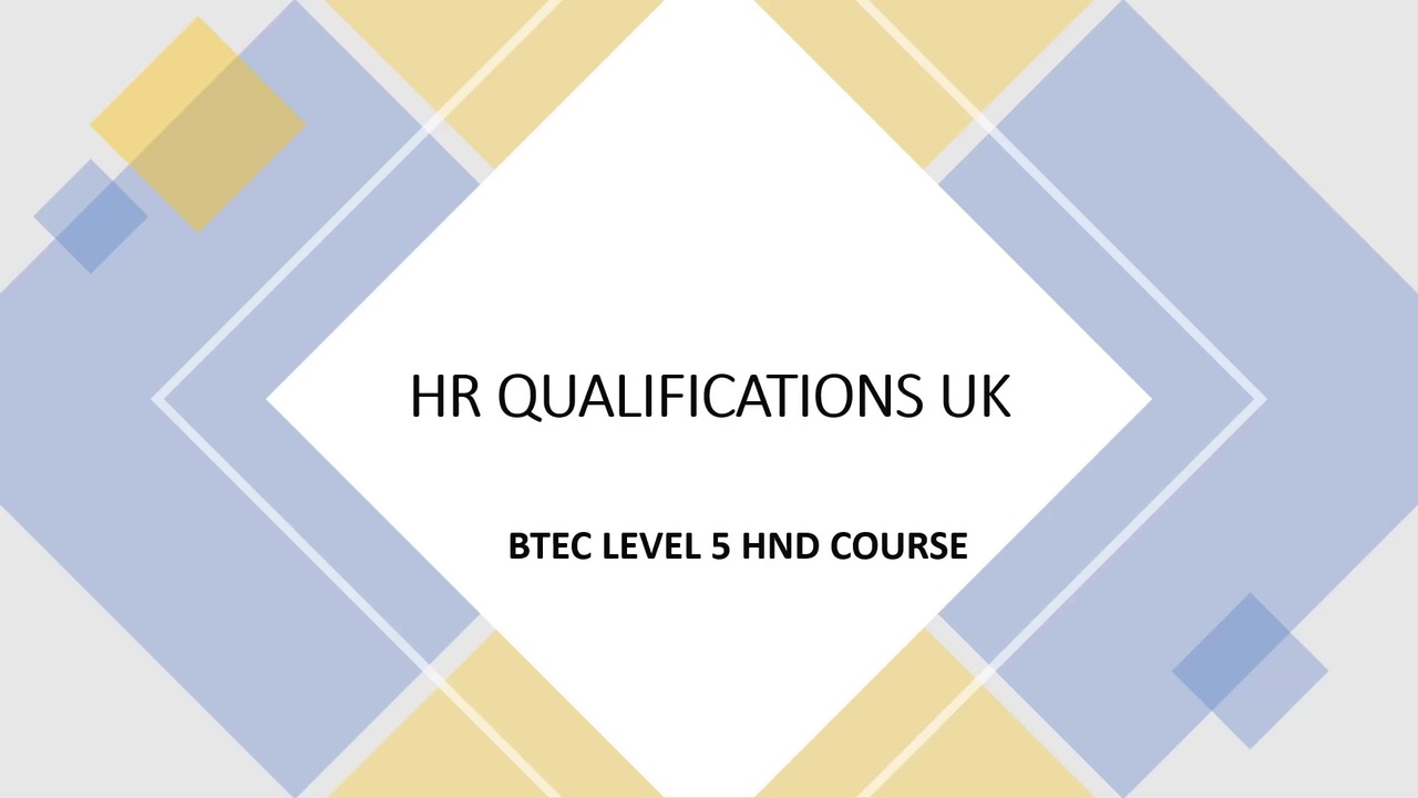 HR Qualifications UK - ニコニコ動画
