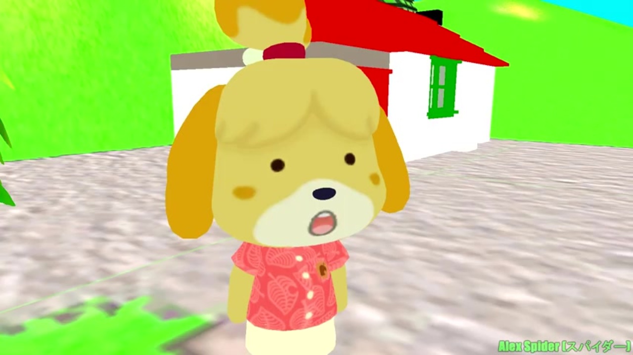 [Doom/Animal Crossing] Isabelle and Doom Guy are BFFs - ニコニコ動画