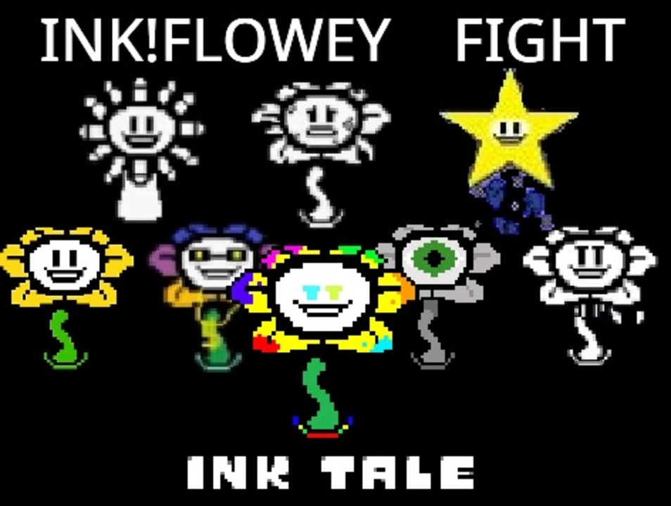Undertale(ink)]ink!flowey - ニコニコ動画