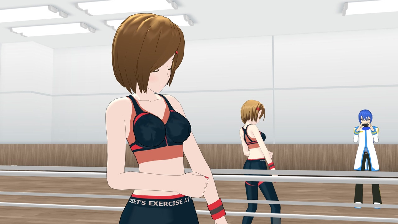 【MMD】MEIKO V3 エクササイズウェア【モデル配布】 - ニコニコ動画