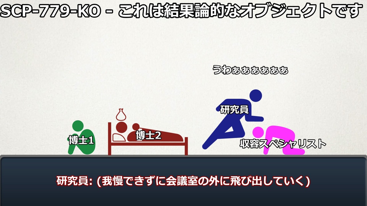 【SCP紹介】SCP-779-KO - これは結果論的なオブジェクトです - ニコニコ動画