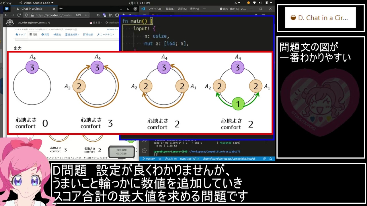 AtCoder Beginner Contest 173 参加してみた！ 【ゆっくり実況】 - ニコニコ動画