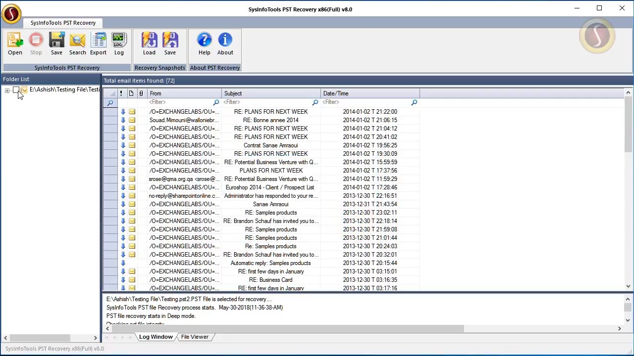 SysInfoTools PST Recovery Tool - Repair and Restore PST Files - ニコニコ動画