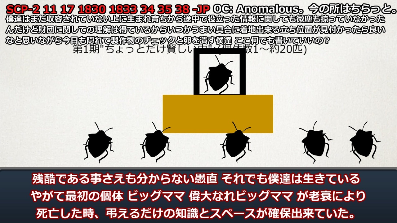 【SCP紹介】SCP-2 11 17 1830 1833 34 35 38 -JP - 僕達はまだ収容されていない上に生まれ育ちから途中で ...