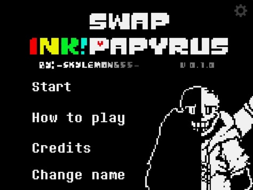 Undertale(Ink)]Swap Ink!Papyrus BETA - ニコニコ動画