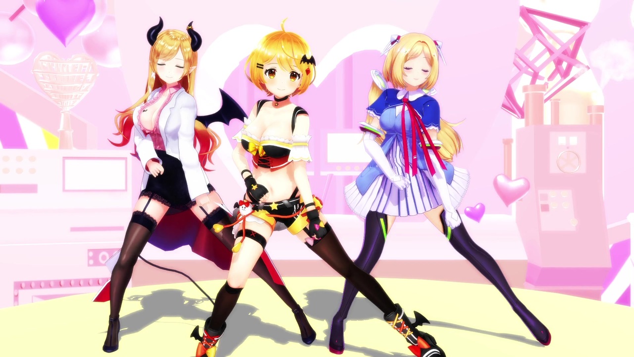 【MMDホロライブ】LOVE&JOY【11人】 - ニコニコ動画