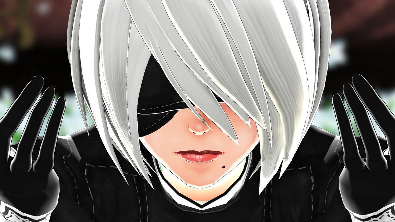 【MMDNieR】オートファジー【2B】 - ニコニコ動画