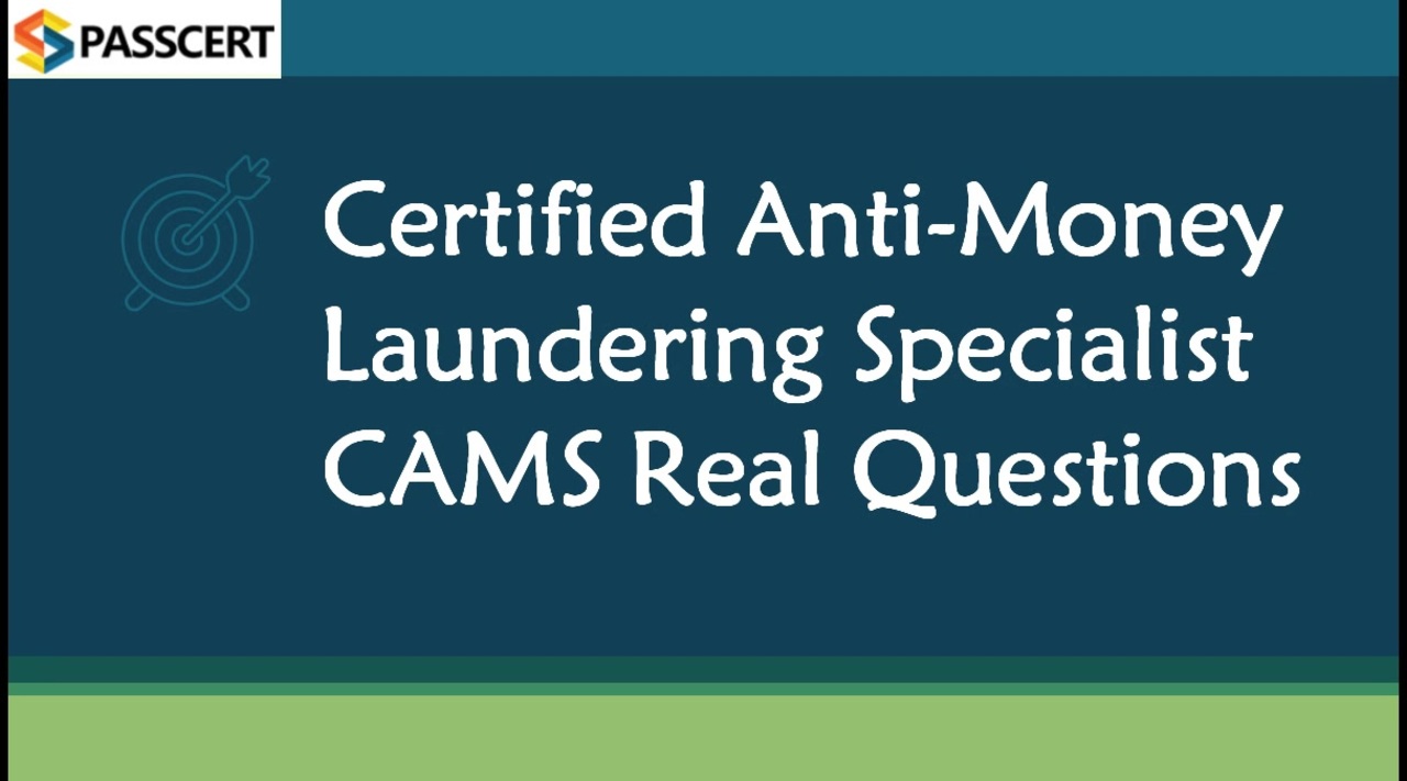 CAMS Certification Training Guide - Certified Anti-Money Laundering ...
