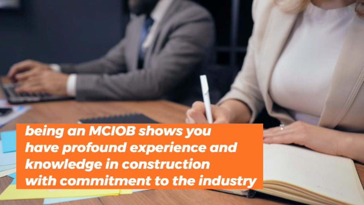 MCIOB Chartered Membership - What are the benefits ? - ニコニコ動画