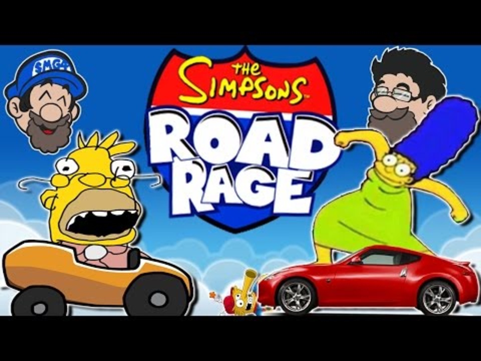 [Hobo Bros]The Simpsons: Road Rageを実況プレイ - ニコニコ動画