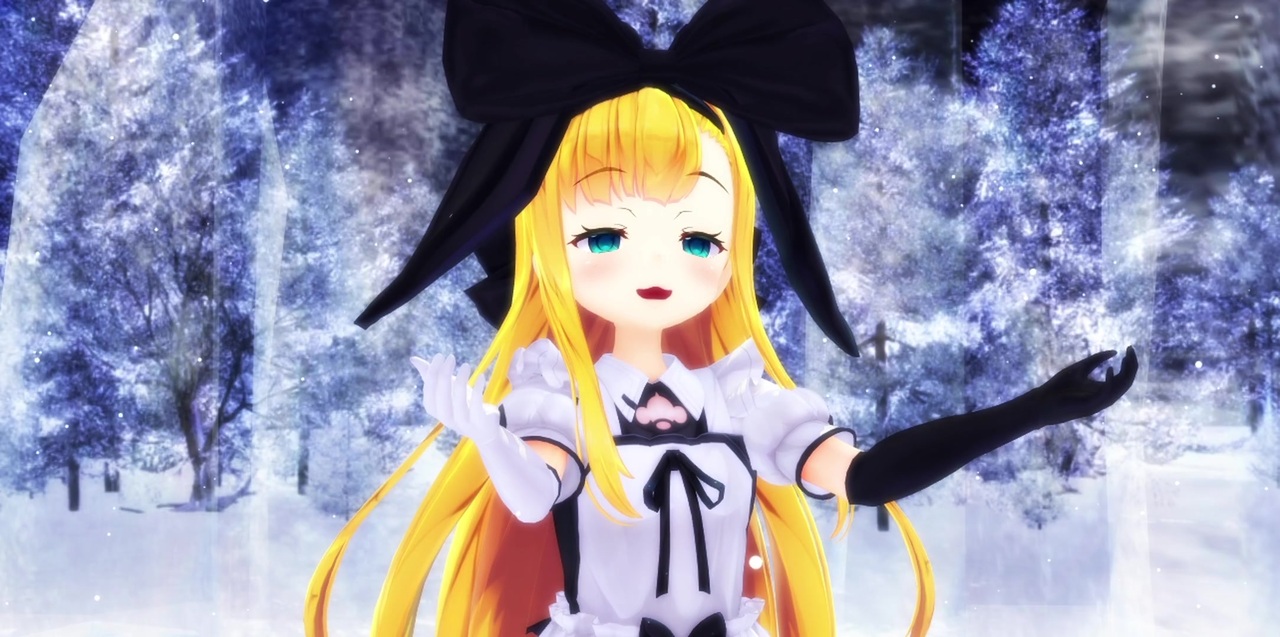 【MMD】Winter Alice（1080p） - ニコニコ動画