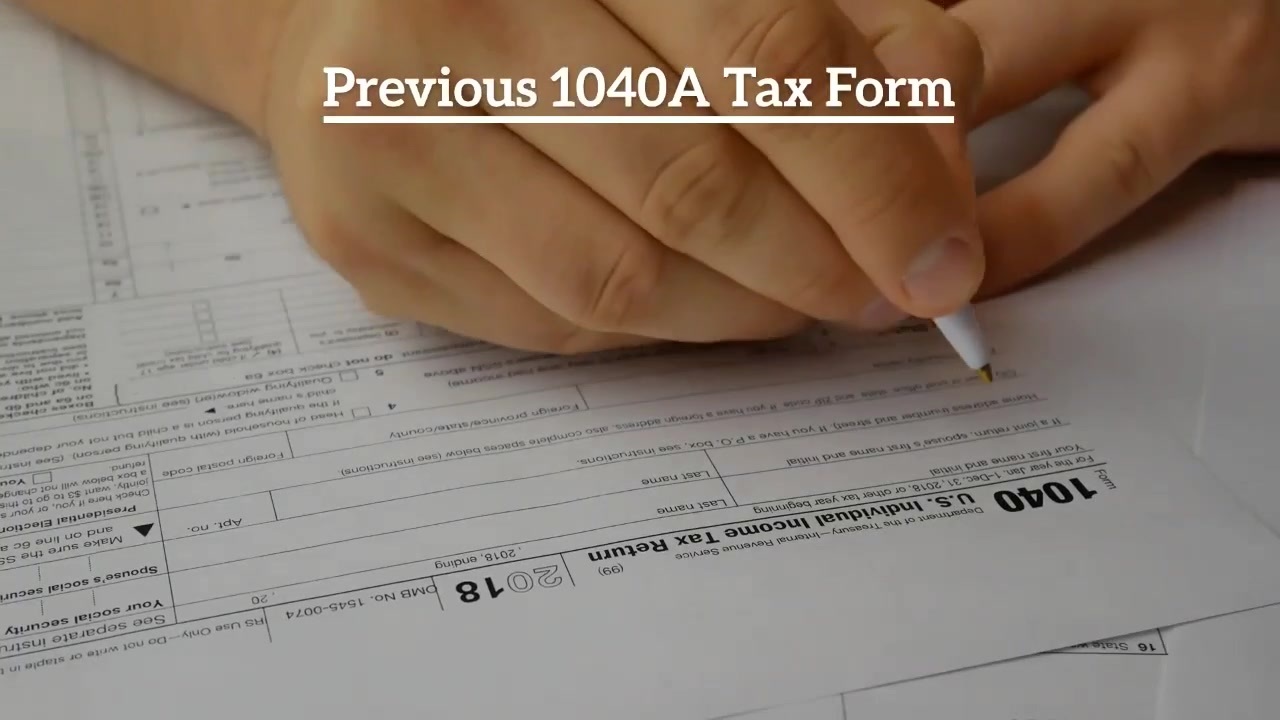IRS Federal Income Tax Form 1040A for 2020, 2021 - ニコニコ動画