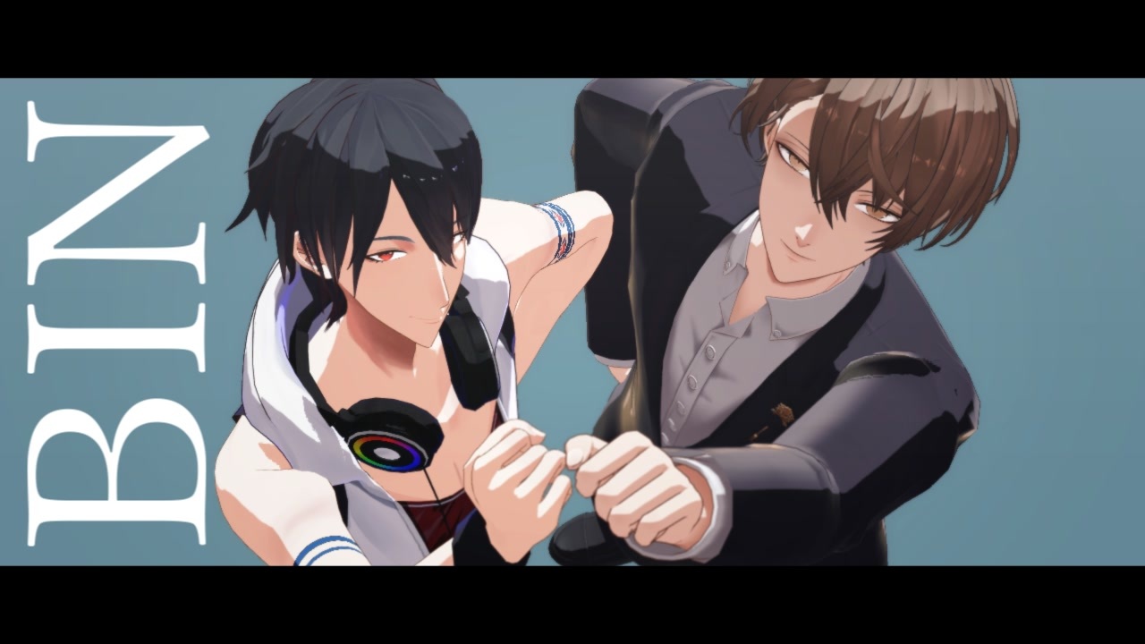 【にじさんじMMD】bin【夢追翔＋加賀美ハヤト】 - ニコニコ動画