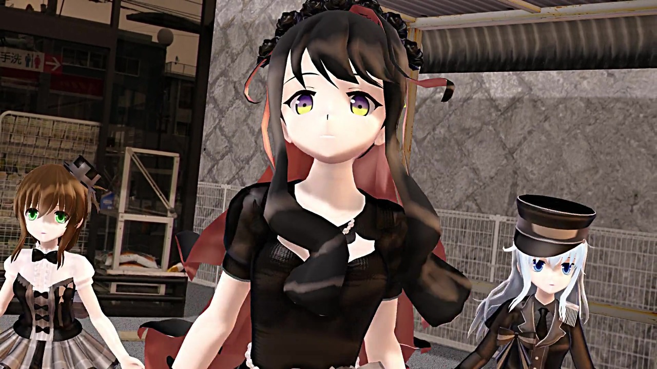 【mmd艦これ】第六駆逐隊と長波様で気まぐれメルシィ ニコニコ動画