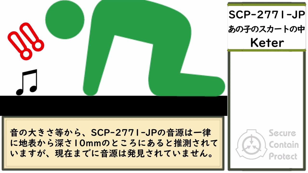 【ゆっくり紹介】SCP-2771-JP【あの子のスカートの中】 - ニコニコ動画