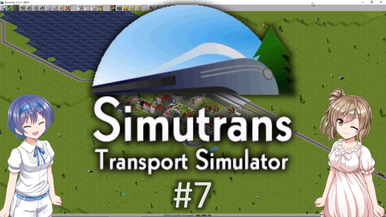 【CeVIO実況】ささらとつづみとSimutrans #7 - ニコニコ動画