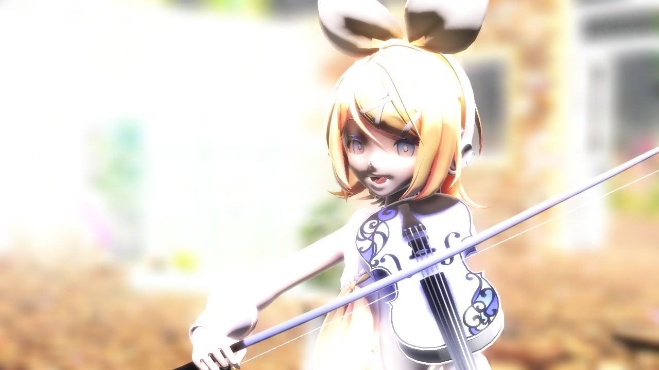 【MMD】千本桜 -Senbonzakura- Violin ver Sour式鏡音リン - ニコニコ動画
