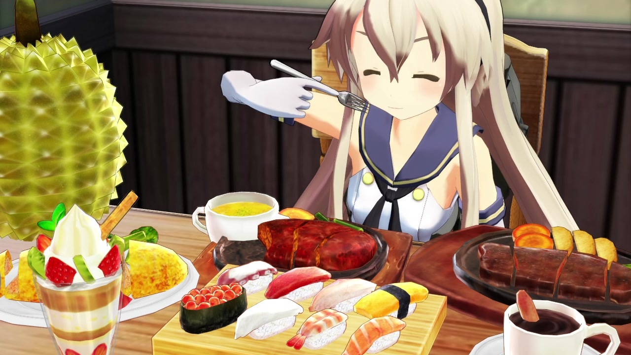 【MMD杯ZERO3予告動画】艦娘の日常2（物理） - ニコニコ動画