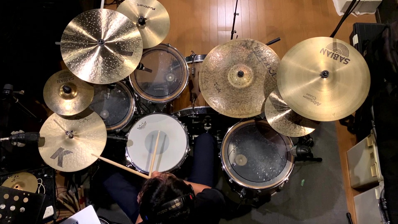 『神様になった日』ED「Goodbye Seven Seas」フルサイズ叩いてみた。/ Kamisama ni natta hi ED ...