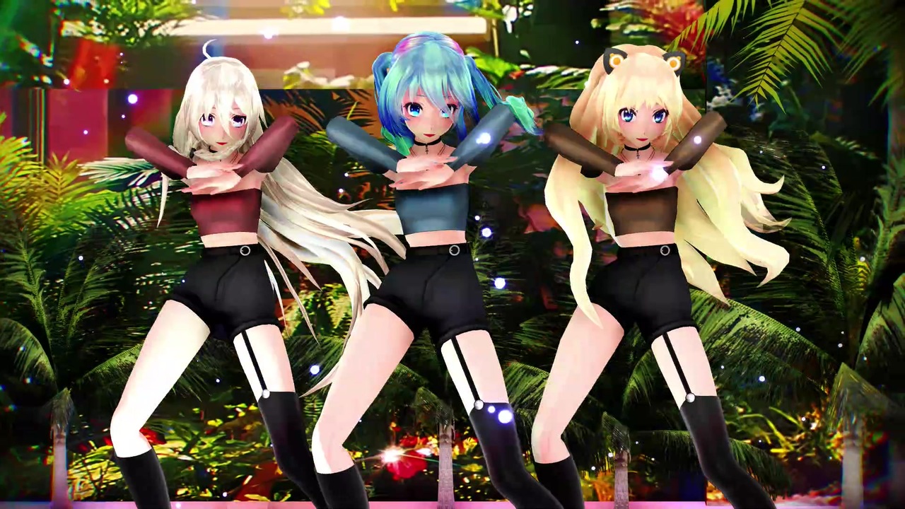 【MMD】Sour Candy [DL Models in Description] - ニコニコ動画