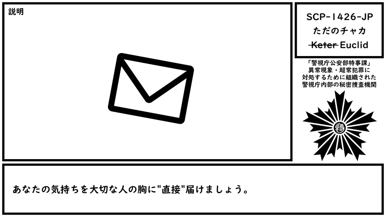【ゆっくり紹介】SCP-1426-JP【ただのチャカ】 - ニコニコ動画