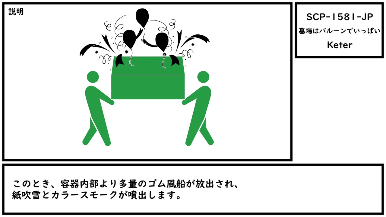 【ゆっくり紹介】SCP-1581-JP【墓場はバルーンでいっぱい】 - ニコニコ動画