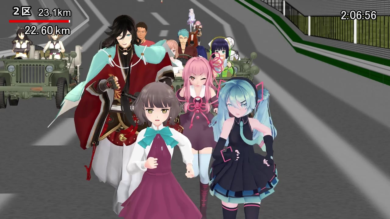 【MMD杯ZERO3参加動画】第96回箱根駅伝ハイライト（前編） - ニコニコ動画