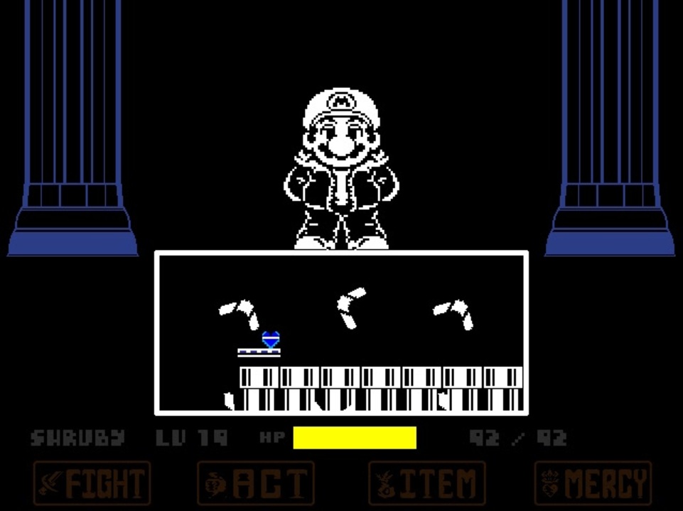 [Undertale(mario)]Undertoad リメイク版 (DEMO) - ニコニコ動画