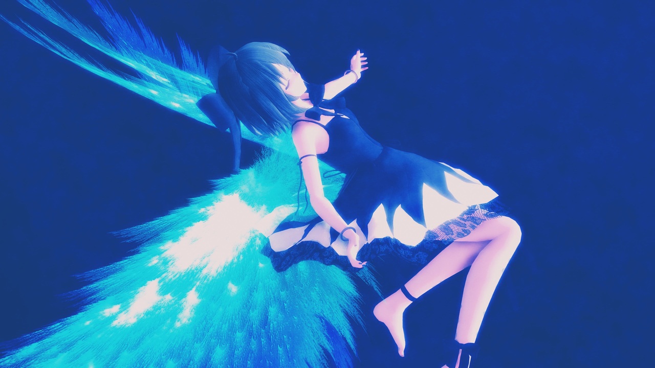 【MMD杯ZERO3】「L'azur」【Tda式改変チルノ】 - ニコニコ動画