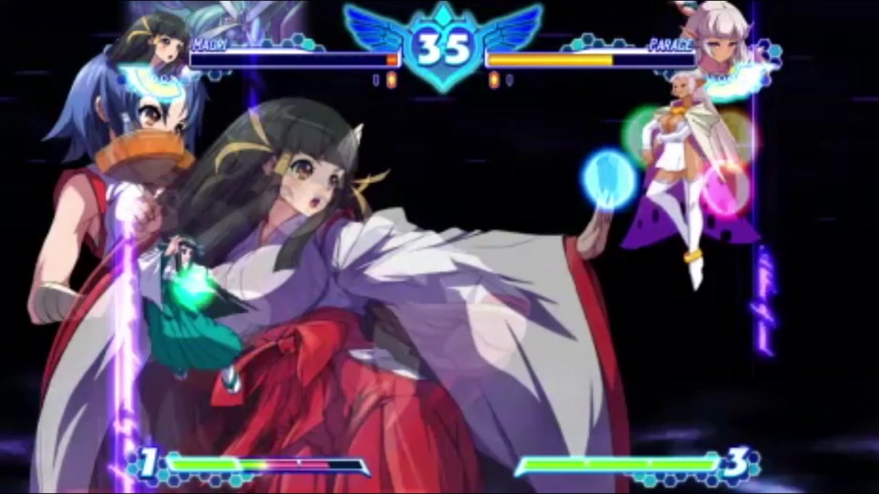 アルカナハート3lmsss パラセ・ルシア撃破 春日舞織使用罰 ニコニコ動画