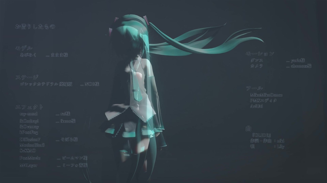 【MMD杯ZERO3参加動画】GLIDE - ニコニコ動画