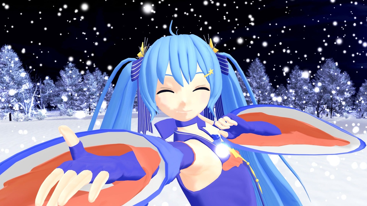 【MMD杯ZERO3参加動画】スターナイトスノウ【モーショントレース】 - ニコニコ動画