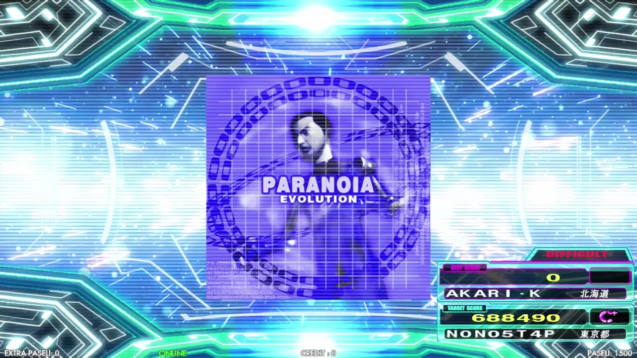 【譜面確認用】PARANOIA EVOLUTION (DDP)【DDR】 - ニコニコ動画
