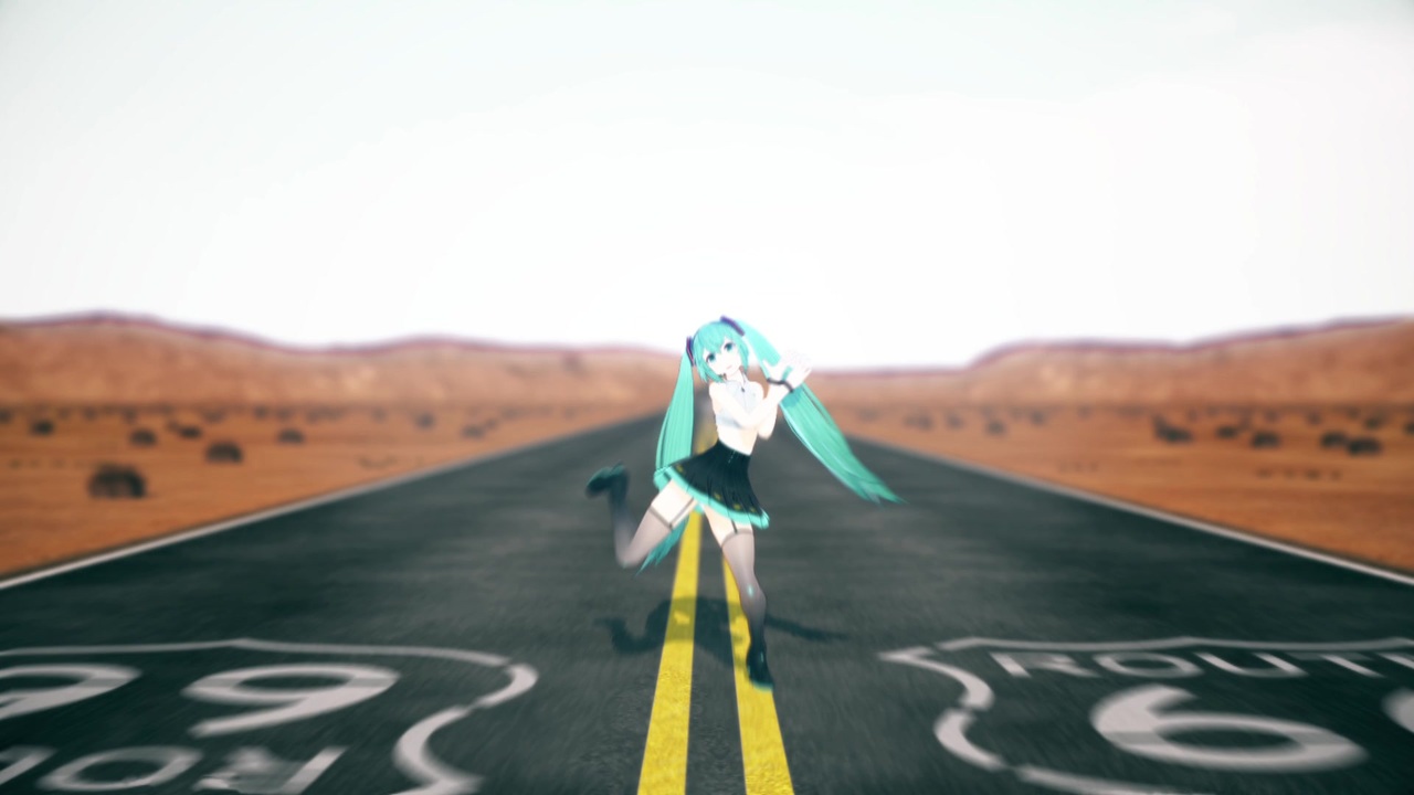 【MMD】Ver2.0 ステージ Route66【ステージ配布】【MMD杯ZERO3参加動画】 - ニコニコ動画
