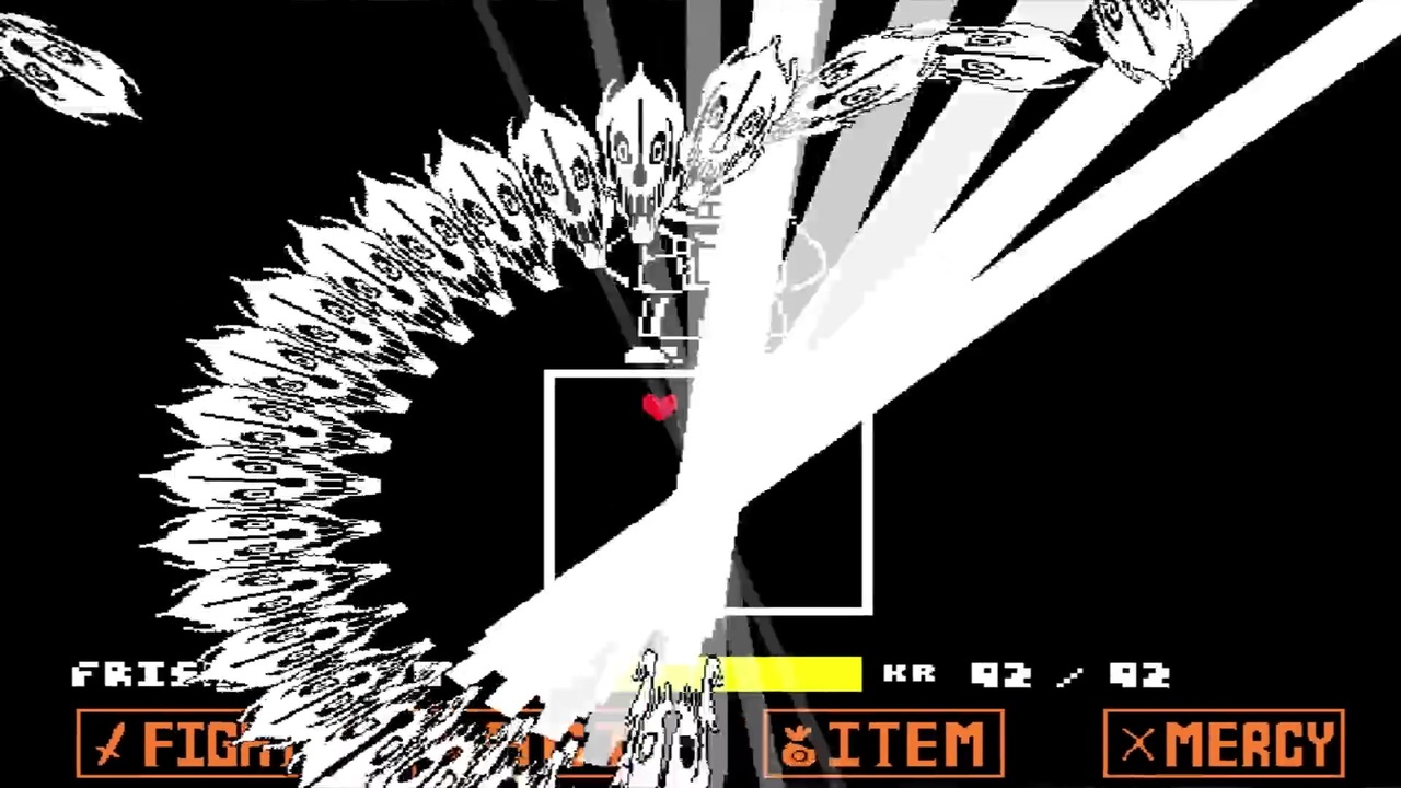 Undertale hard mode sans fight by FDY - ニコニコ動画