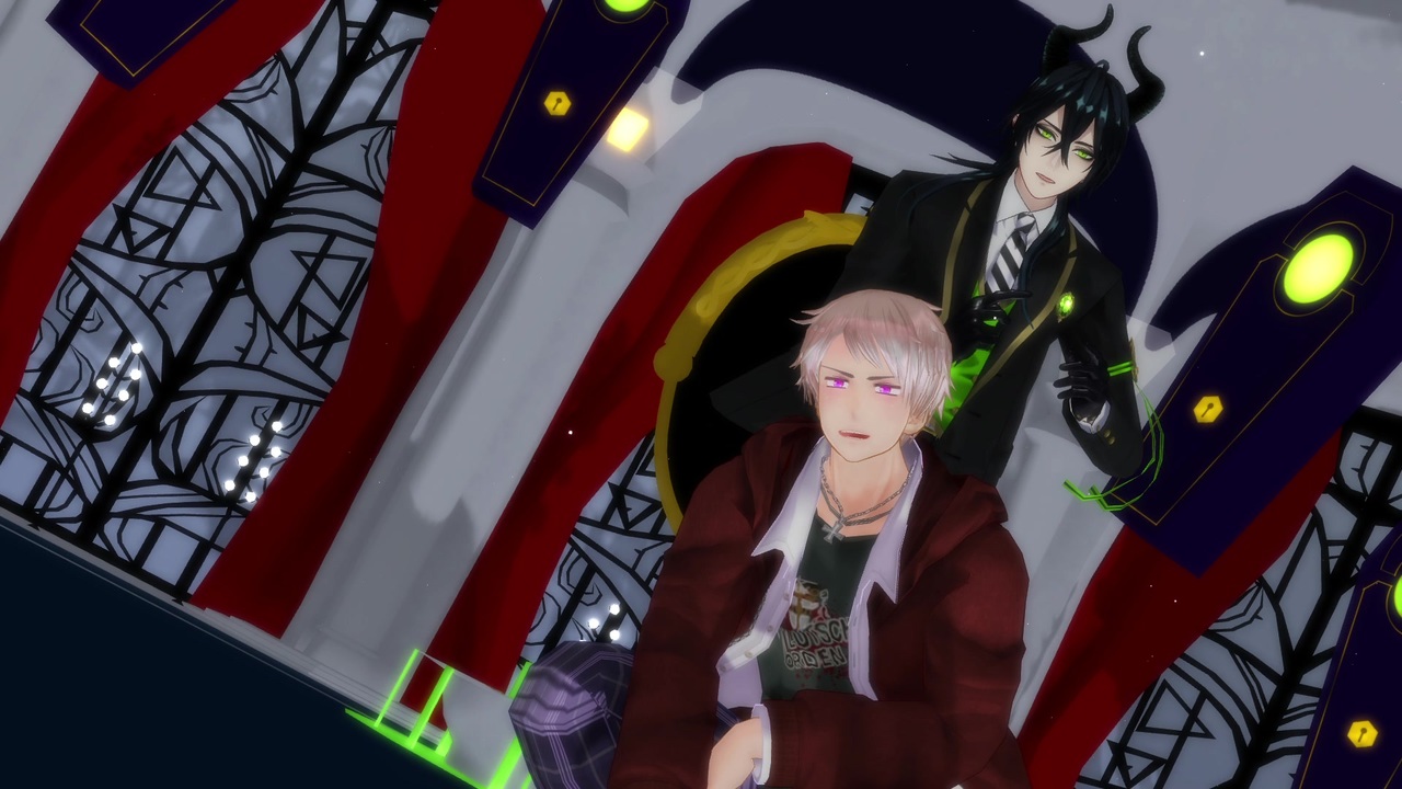 【APヘタリアMMD】普とマレウスでbin【MMDツイステ】 - ニコニコ動画