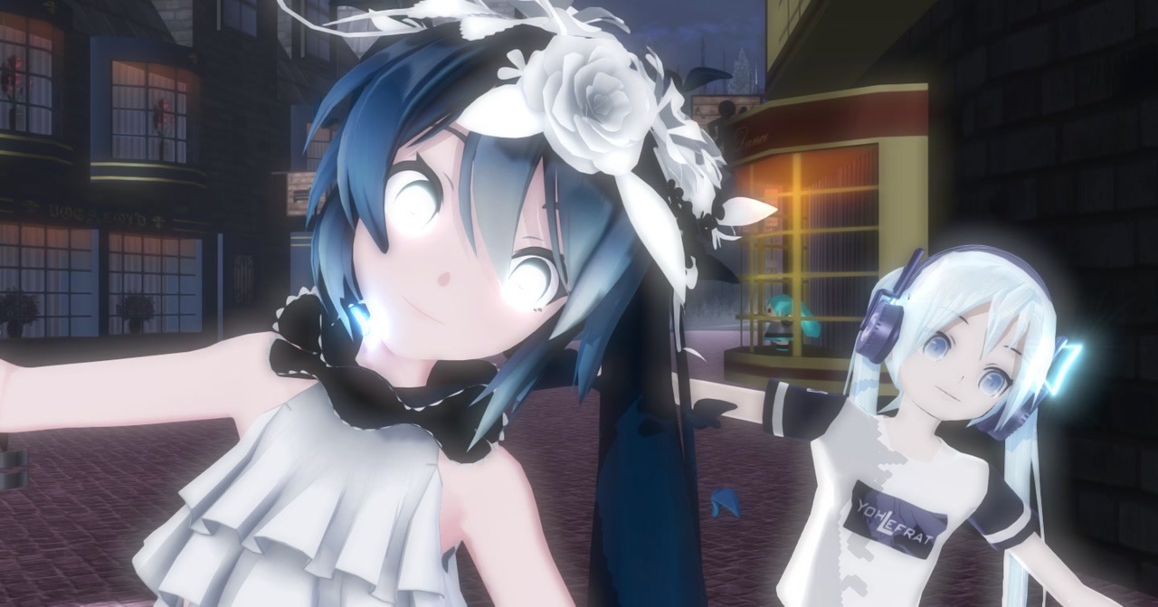 【MMD】Gravity=Reality（Bエディション）／夜のUSJにミク達が集合！！ - ニコニコ動画