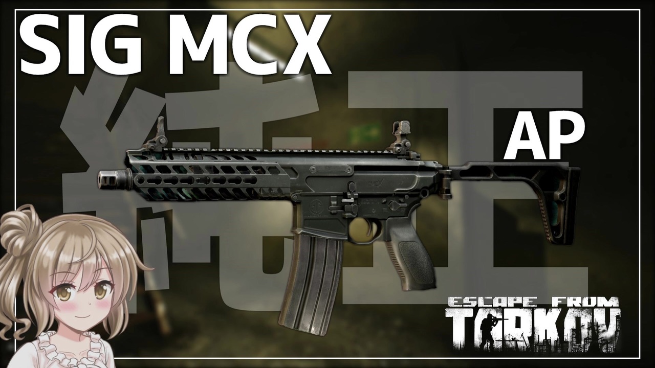 【EFT】ノンカスタムSIG MCXだ！【CeVIO実況】 - ニコニコ動画