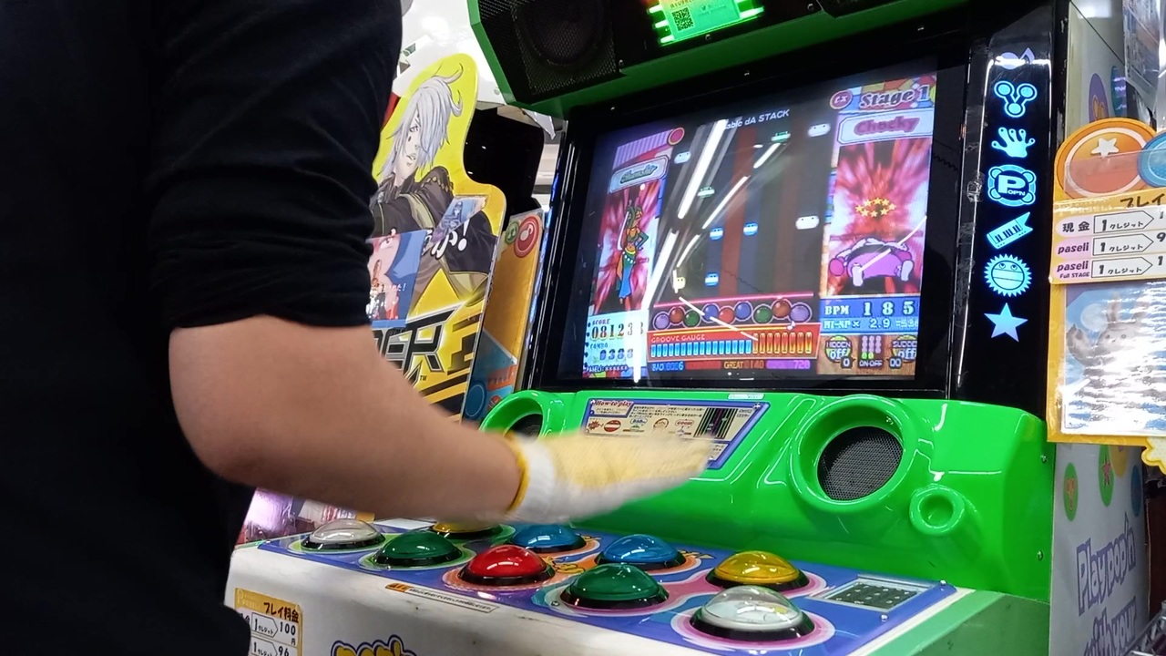 【pop'n music】ガバ / disable dA STACK(EX) プレイ動画 - ニコニコ動画