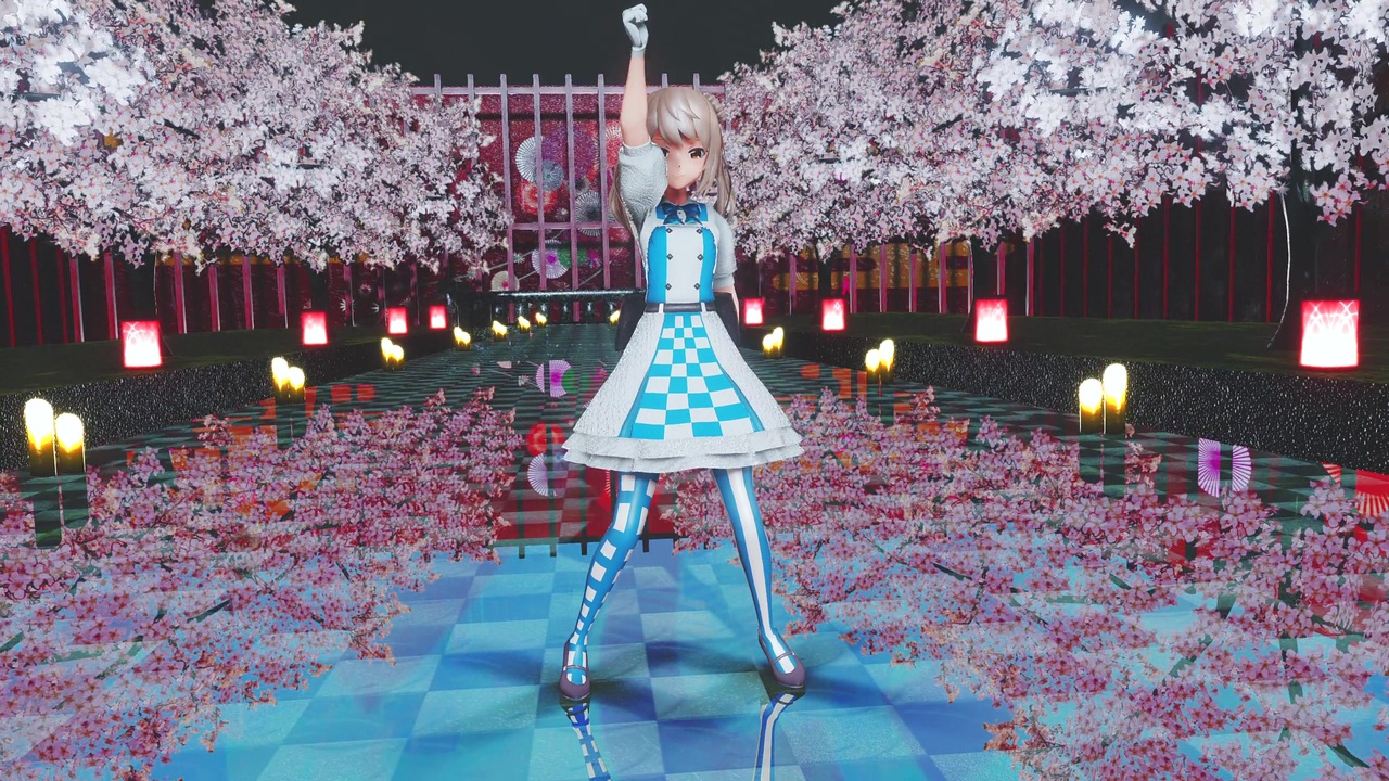 【mmd艦これ】つかさ式満潮アリスさんで「夜に駆ける 」 ニコニコ動画