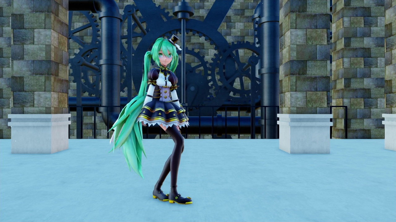 【MMD】steampunk風ミクでShape of you - ニコニコ動画