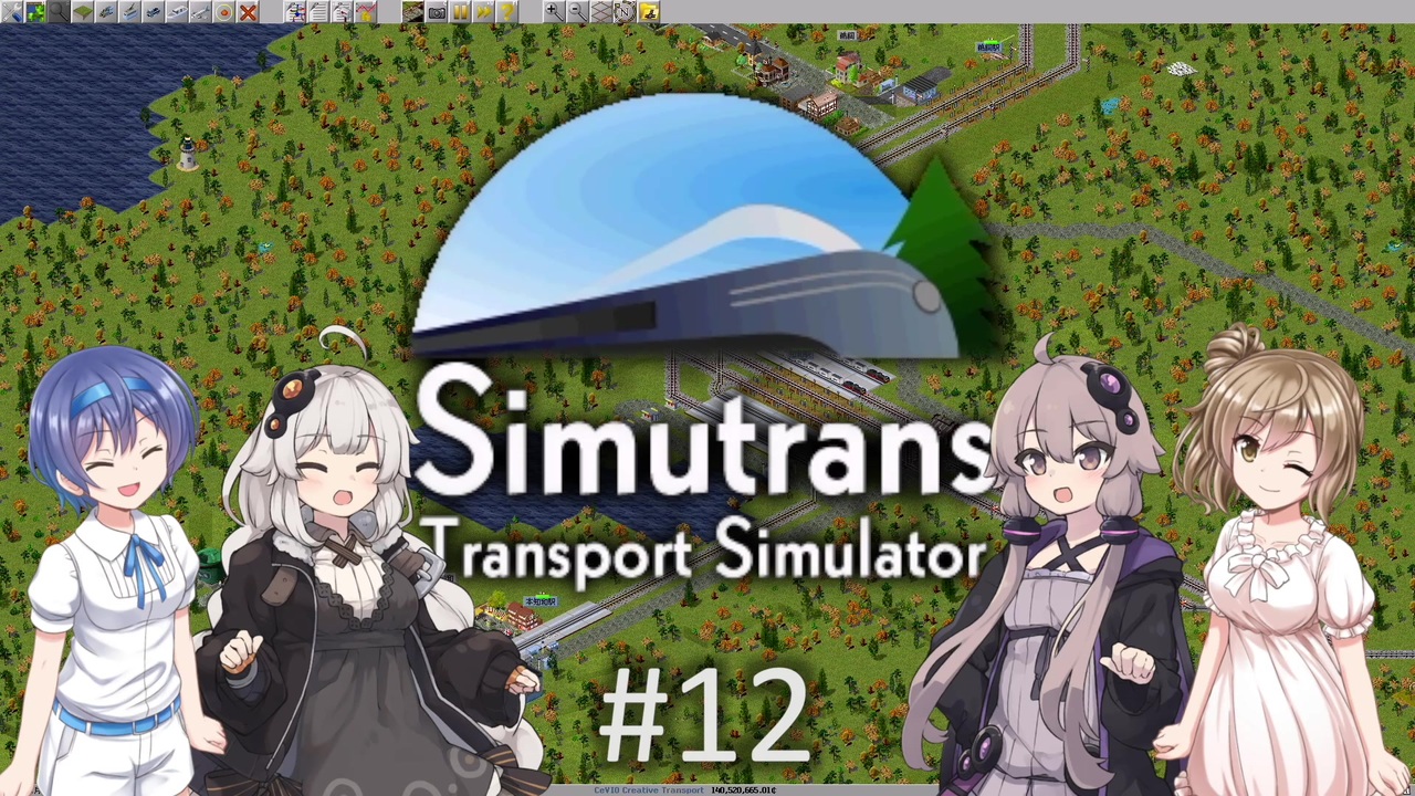 【ボイチェビ実況】ささらとつづみとSimutrans #12 - ニコニコ動画