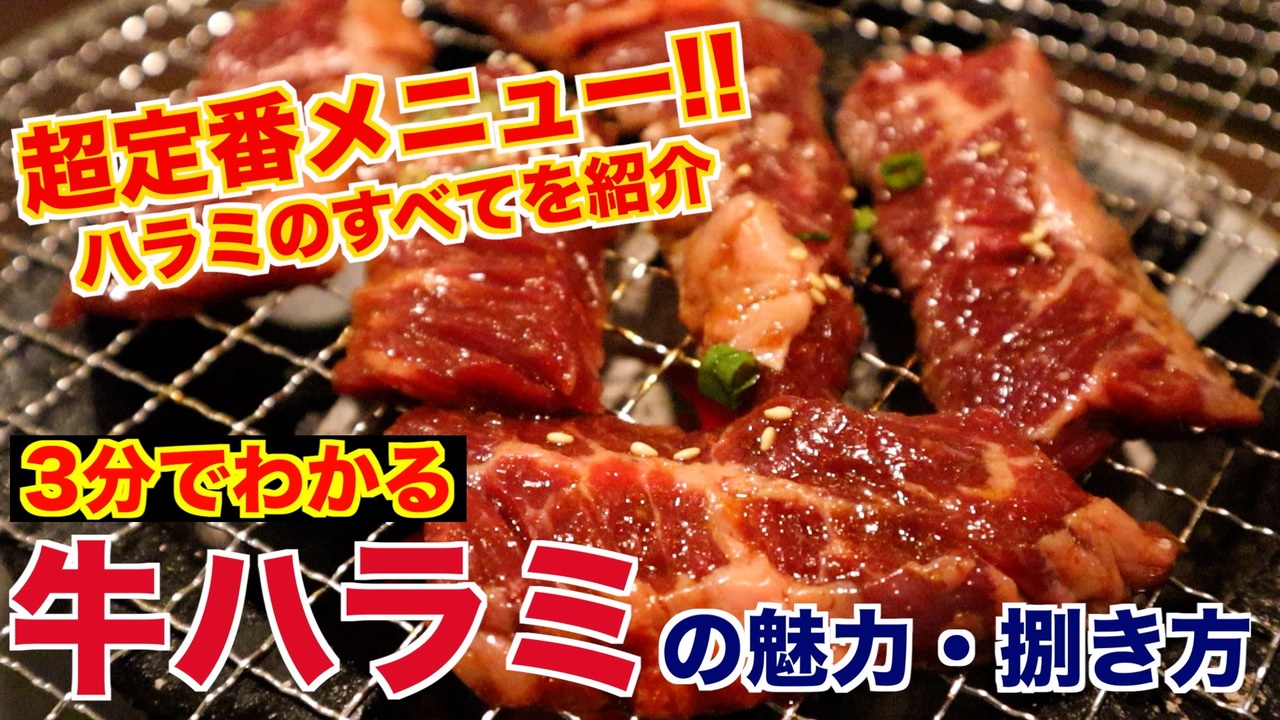 焼肉の定番牛ハラミのすべてを紹介!! - ニコニコ動画