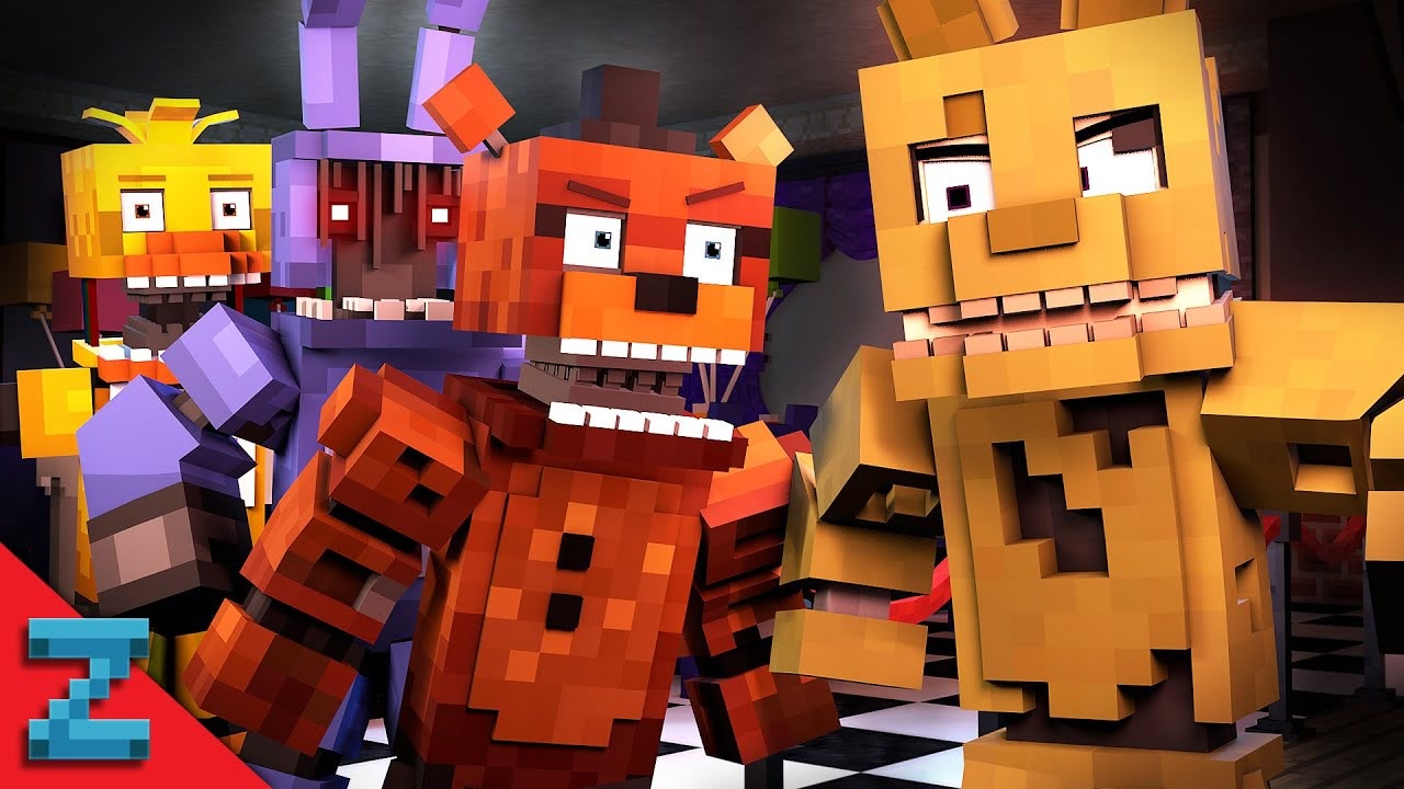 "Follow Me" | Minecraft FNAF Animation Music Video (Song by ...