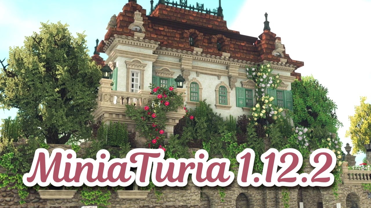 【minecraft】MiniaTuria（ミニアチュリア）1.12.2 テスト版リリースします！【建築MOD】 - ニコニコ動画