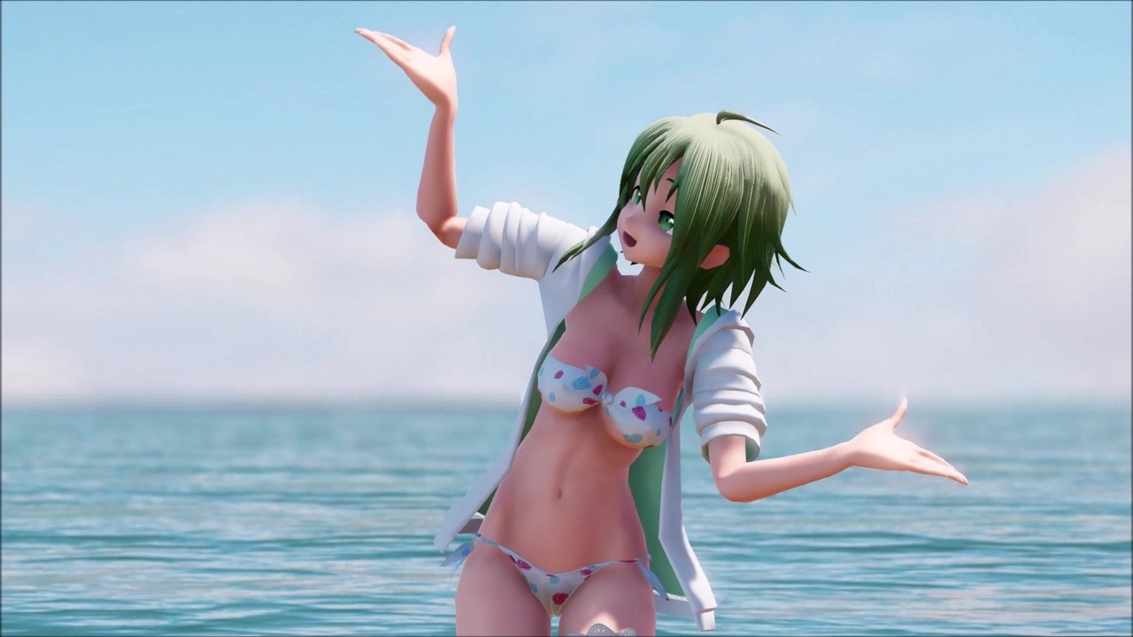 【MMD】GUMIで願わくばハッピーエンドを【カメラつき】 - ニコニコ動画