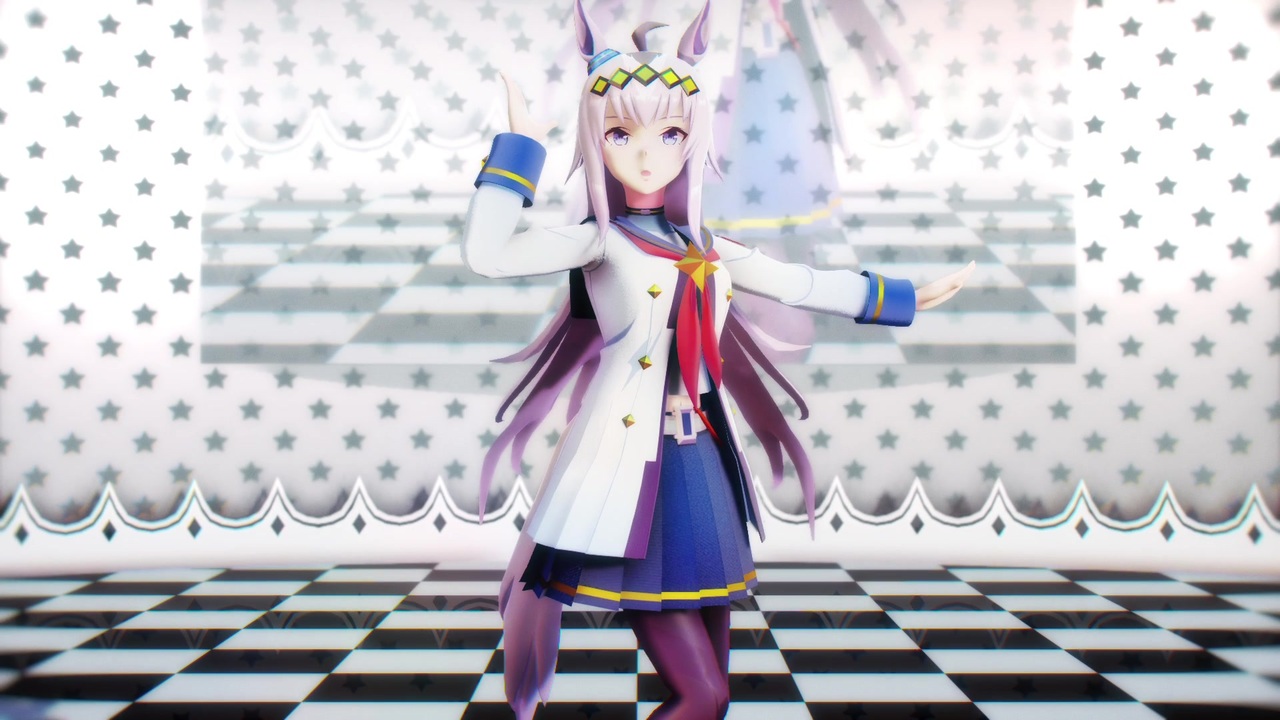 【MMD】ShiniNet式 オグリキャップ-Tell Your World - ニコニコ動画